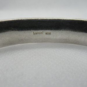 Baroni | Jewelry | 925 Sterling Baroni Hammered Bracelet | Poshmark